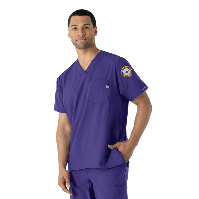 Men's Monty Tech Scrub Top w/ Patch Sewn – McGill's Uniforms